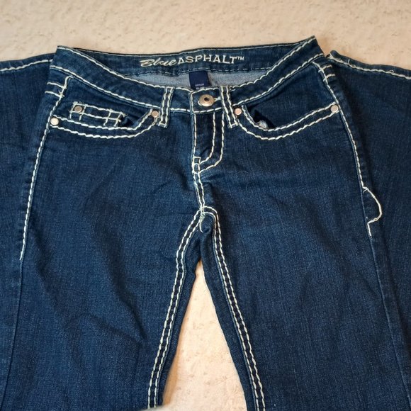 Blue Asphalt | Jeans | Blue Asphalt Bootcut Jeans Size 3 Short Blue ...